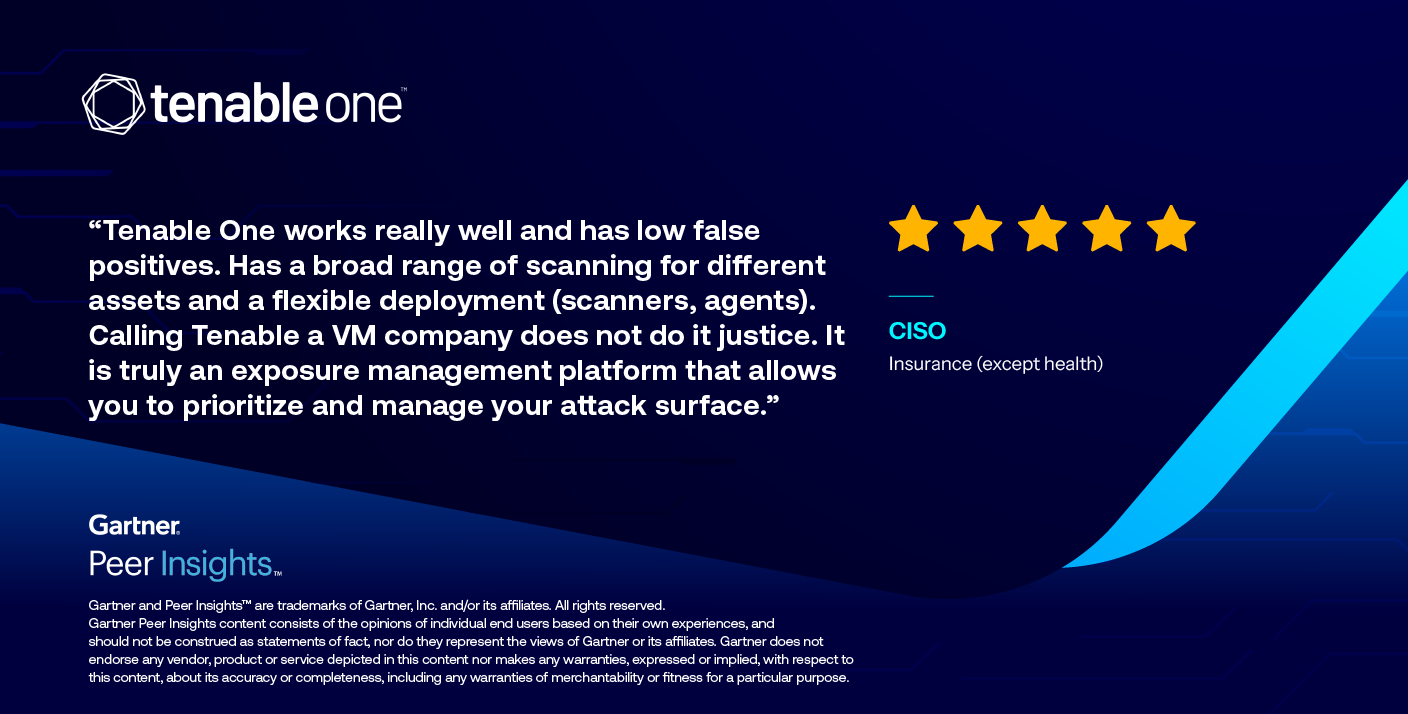 Warum Tenable | Tenable®